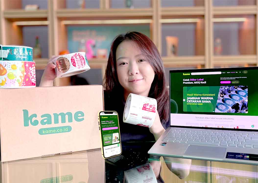 Kame Luncurkan Layanan Cetak Stiker Label Online - MarketTrack.ID