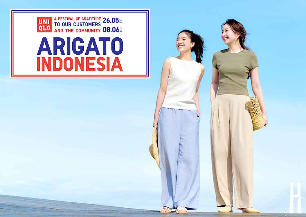Arigato Indonesia Kembali Hadir di Uniqlo, Mulai 29 Mei - MarketTrack.ID