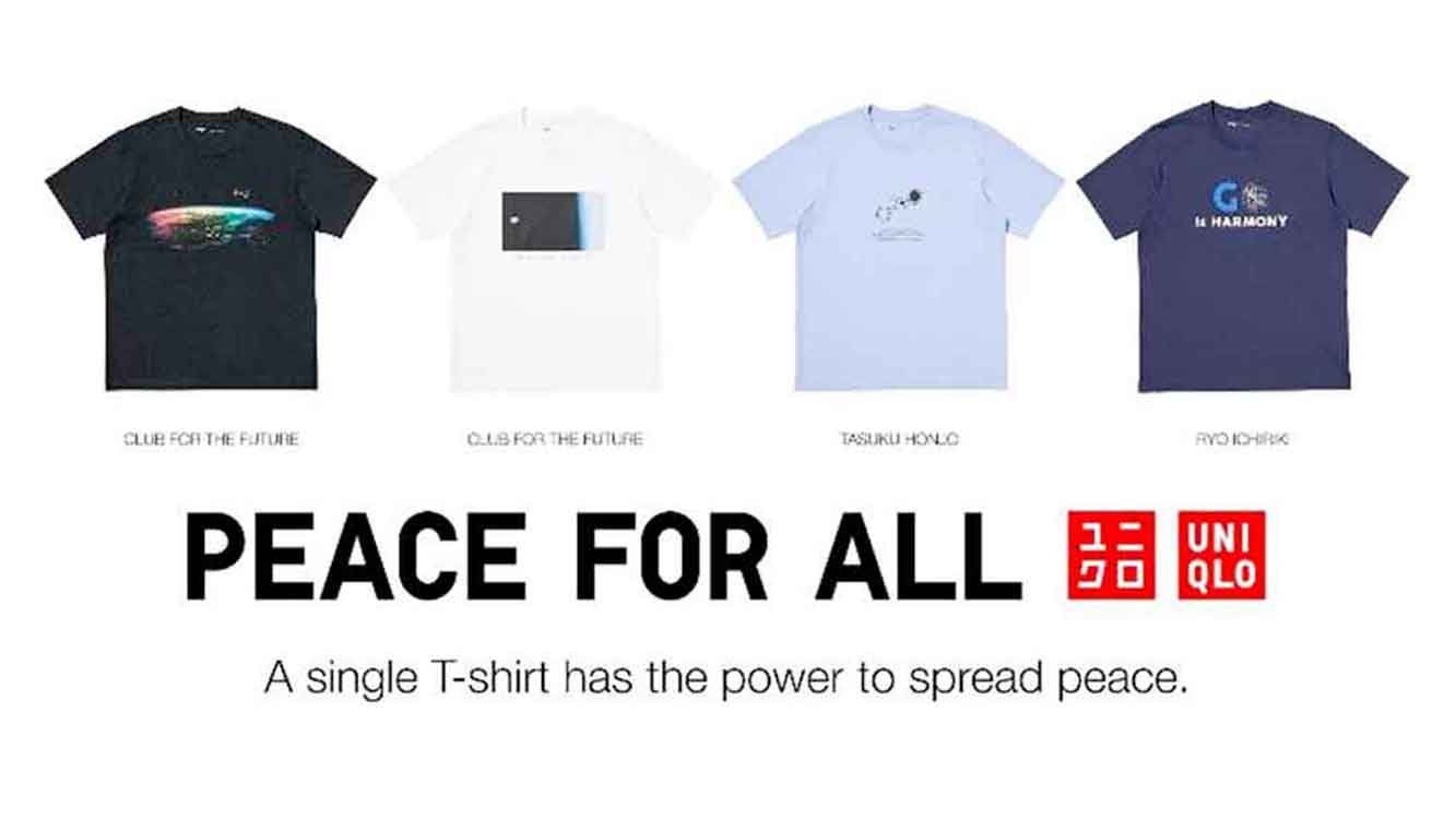 Uniqlo Hadirkan Empat Desain Baru dalam Rangkaian Proyek “Peace For All ...