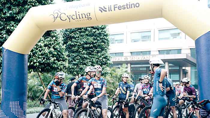 Maybank Cycling Series Il Festino 2025 Bawa Kebaikan Lewat ‘Gowes Ke ...