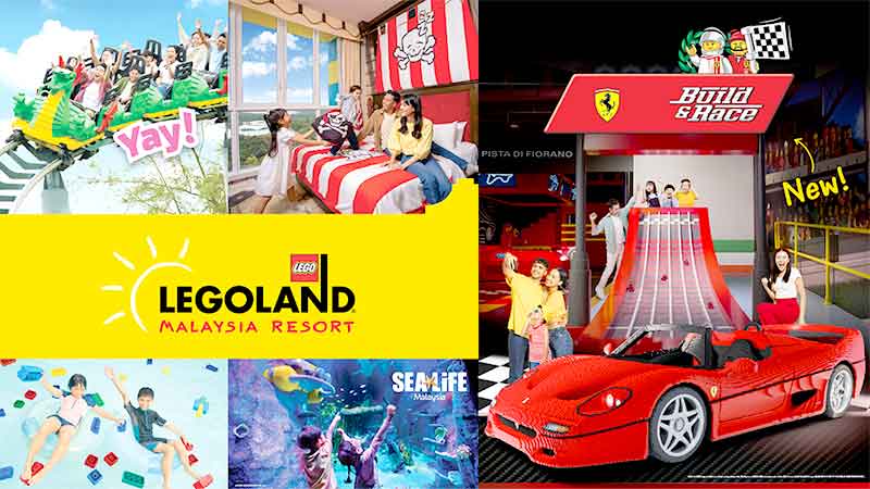 Legoland Malaysia Resort Hadirkan Wahana Lego Ferrari Build and Race ...